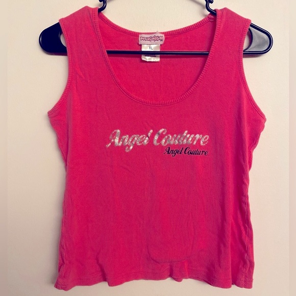 Do Not Disturb | Tops | Vintage Y2k Do Not Disturb Angel Couture Pink ...